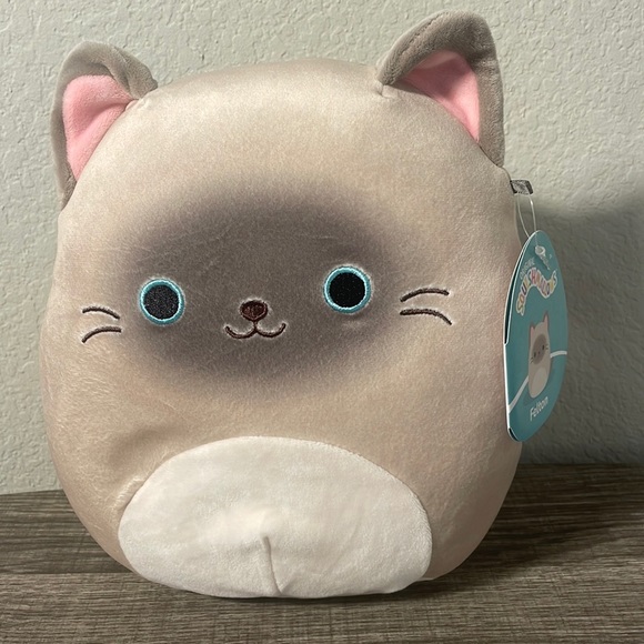 Squishmallows | Toys | Squishmallows Felton Siamese Cat 8 Plush New ...